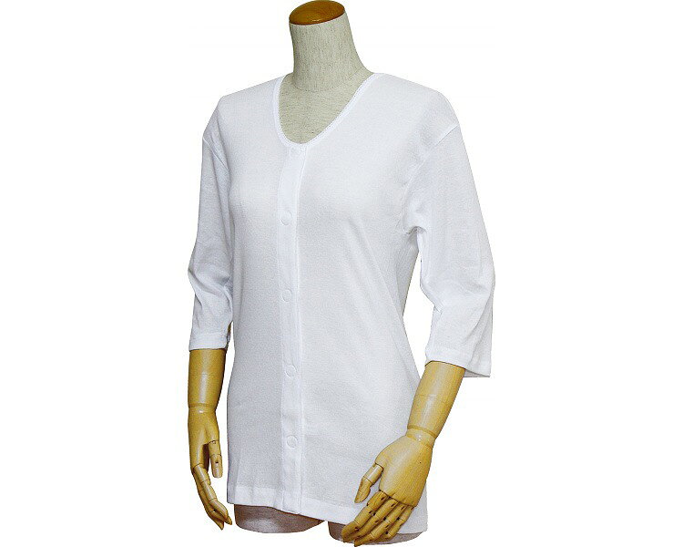 ●サイズ／適応身長：160〜170cm、バスト：93〜101cm、ウエスト：77〜85cm●素材／綿100％●生産国／中国●洗濯機可（40℃）●脱水機可●乾燥機不可●抗菌加工、防臭加工、消臭加工・ワンタッチテープ式で着脱が楽にできます。【ウエル】