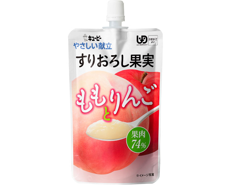 ●原材料／白ももシラップづけ（中国製造）、りんご、砂糖／ビタミンC、酸味料、香料、酸化防止剤（ローズマリー抽出物）、（一部にもも・りんごを含む）●栄養成分／（1個当たり）エネルギー66kcal、たんぱく質0.3g、脂質0g、糖質15.7g、...