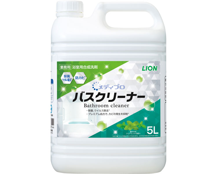 ●成分／界面活性剤（3％ポリオキシエチレンアルキルエーテル）、金属封鎖剤、泡調整剤●生産国／日本●爽やかなクリアミントの香り・洗浄、除菌はもちろん、ウイルス除去や防カビまで1本でできる浴室用合成洗剤。・洗浄除菌、ウイルス除去、消臭、防カビな...