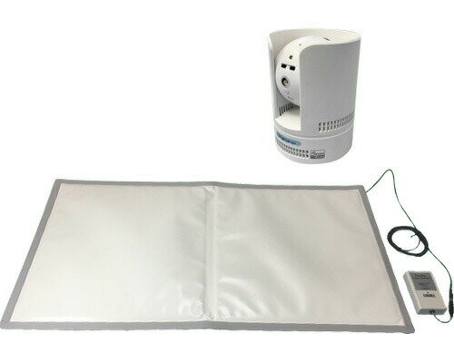 ●サイズ／Safetey Finder α：幅7.6×奥行8×高さ10.8cm、マットセンサー：幅50×奥行90×厚さ0.5cm●重さ／Safetey Finder α：434g、マットセンサー：1500g●電源／AC100V●一方向・セン...