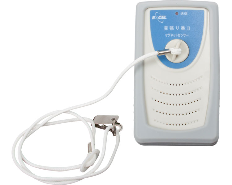 ●サイズ／幅6.2×奥行3.1×高さ11.1cm●重さ／160g●材質／ABS●電源／単3形乾電池×3●セット内容／本体、クリップ、紐付きマグネット、ハンガー、単3形アルカリ乾電池×3●生産国／中国●一方向・マグネットが外れると検知！離床・...