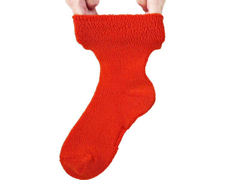 ●サイズ／22〜26cm●素材／綿65％、アクリル25％、ナイロン5％、ポリウレタン5％●生産国／日本●洗濯機可●脱水機可●乾燥機可・足のむくみでお悩みがある方のために作ったくつした。ふわふわ綿パイルでの〜びのび。・締め付けないのにフィット...