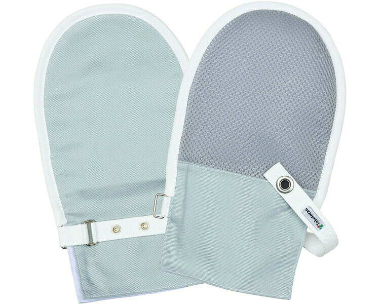 ●サイズ／手首：15〜21cm、手の長さ：18〜22cm●重さ／約150〜305g（左右1組）●素材／表地：綿100％、裏地：ポリエステル65％・綿35％、縁取り・ベルト・メッシュ地：ポリエステル100％●生産国／フィリピン●洗濯機可（40...