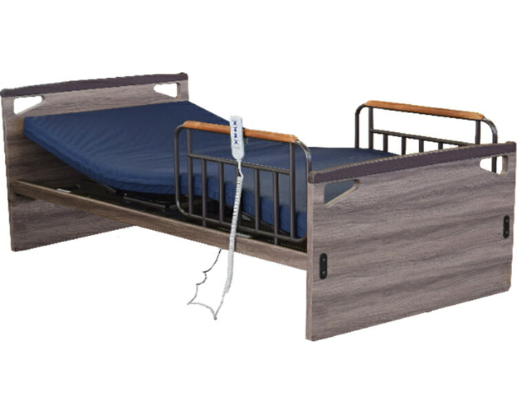 ●サイズ／全幅103×全長206×全高80cm、床面高：31・36・41・46cm●材質／本体：スチール、ヘッドボード・フットボード・サイドレール：MDF・強化シート貼り、マットレス：2層構造ウレタン・難燃ポリエステル・ナイロン●電源／AC...