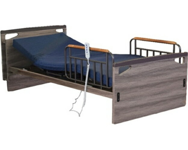 ●サイズ／全幅103×全長220×全高80cm、床面高：31・36・41・46cm●材質／本体：スチール、ヘッドボード・フットボード・サイドレール：MDF・強化シート貼り、マットレス：2層構造ウレタン・難燃ポリエステル・ナイロン●電源／AC...