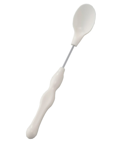 ●サイズ／長さ約20.2cm●重さ／約17g●材質／プラスチック部：ポリプロピレン、金属部：XM-7ステンレス●耐熱温度／120℃●生産国／日本●食洗機可●乾燥機可（120℃）・自由にネックを曲げることができ、超軽量で滑りにくい。【斉藤工業】