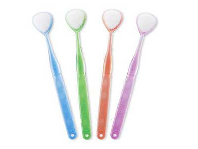 ●サイズ／長さ約18.1cm、ブラシ部：幅約2.9×長さ約3.12cm●重さ／約20g●材質／毛：特殊ナイロン、柄：MBS樹脂●生産国／日本 ・歯ブラシでは取り除きにくい食べかすや舌苔（ぜったい）を効果的に除去。・ブラシ部分の乾きを促進する...