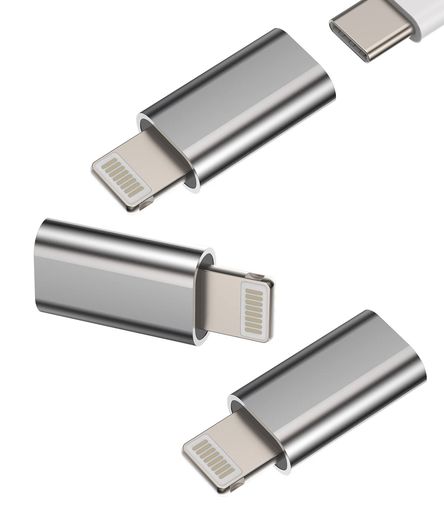 【タイプc メス に ライトニング オス】 USB-C ケーブル経由で Lightning デバイスの充電と同期を行うための理想的なソリューションで、余分なケーブルを持ち運ぶ手間を省きます。 Lightning デバイスを USB-C ケー...