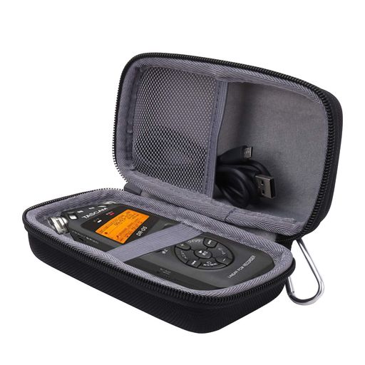 TASCAM リニアPCMレコーダー DR-05XP/DR-05X/DR-05 VER3/DR-05VER2-JJ 対応収納ケース -Aenllosi 耐久性と長持ちする性能を提供するプレミアムハードEVA製です。 柔らかい内部は製品の損傷...