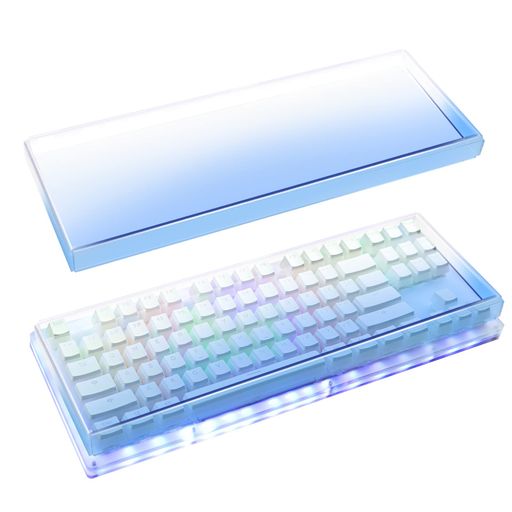 多くの無線/有線80% コンパクト 87キー テンキーレス キーボードに適合します。 普通な素材により、アクリルキーボードカバーは強度と耐久性に優れています。 ホコリや雑貨、髪の毛などのゴミがキーボードのキーの隙間に落ちるのを防ぎます。 互...