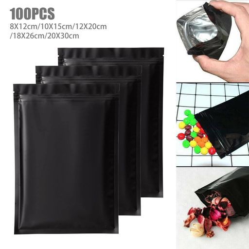 【選べるサイズ 100枚セット】20x30cm、18x26cm、12x20cm、10x15cm、8x12cmの5種類のサイズから1種類を選択可能。ご購入サイズは1サイズにつき100枚入り。たっぷり使える大容量パックで、家庭用にも業務用にも最...