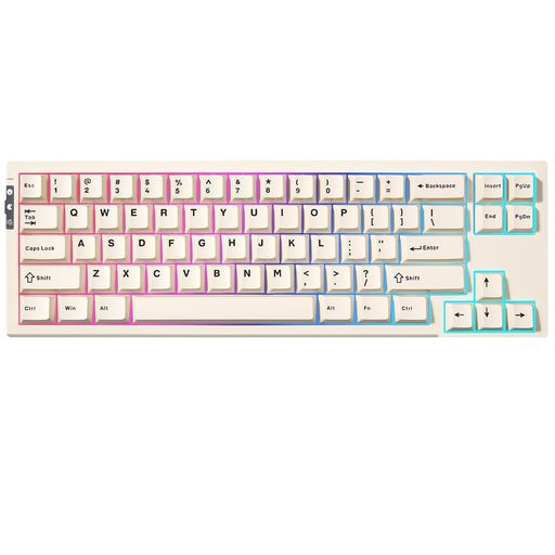 超高速レスポン ラピッドトリガー ゲーミングキーボード: RT68ゲーミングキーボードはマグネットスイッチを採用し、ホール効果トリガー技術によりキーボード入力の遅延を最小限に抑え、超高速レスポンススピードを実現し、消耗を軽減します。磁気スイ...