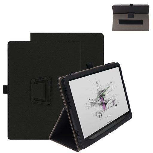 【適用機種】Onyx BOOX Note Air5 Cモデルに設計した専用スマートカバーとなります。ご購入前に機種をご確認ください。 【上質な素材と繊細な作り】カバー表面は手触りが良く高級感のあふれる耐久性に優れた高級PUレザーで、精密製造...