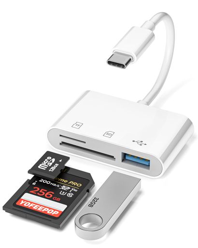 【3in1設計】SDカード・MicroSDカード・USB機器に対応。1台で複数のデータ管理ができ、カードリーダーとOTGアダプターの役割を兼ね備えています。 【高速転送】USB3.0規格採用、最大5Gbpsの高速転送に対応。写真・動画・音楽...