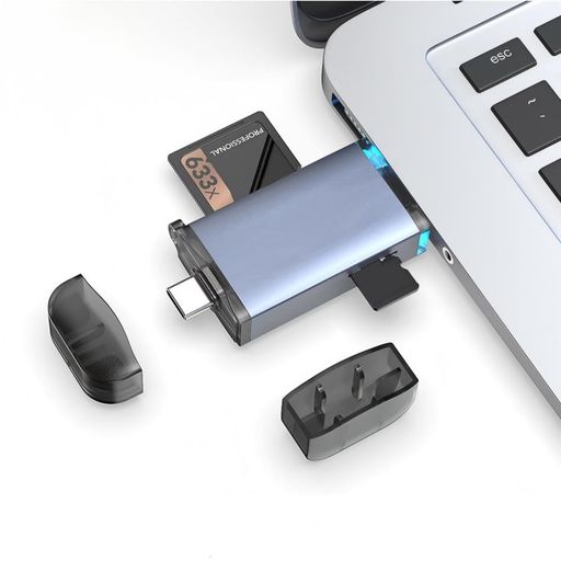 1) このTF/SDカードリーダーは、高品質のアルミニウム合金ケースを採用し、耐久性があります。 軽量でポータブルで、休暇や旅行に適しています。 2) SD SDHC SDXC TF Micro-SDカードをサポートし、UHS-III/UH...