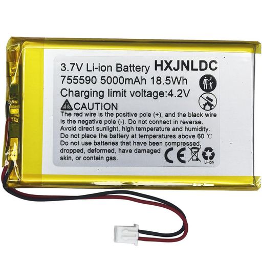 このバッテリーは、18.5Wh 5000mAh未満のDIY 3.7 - 5V で、電子製品に適用できます。(星(塗り潰し)大電力電動工具や航空機には適用されない) コネクタの仕様と極性は製品の表示画像に基づいています、星(塗り潰し)赤い線は...