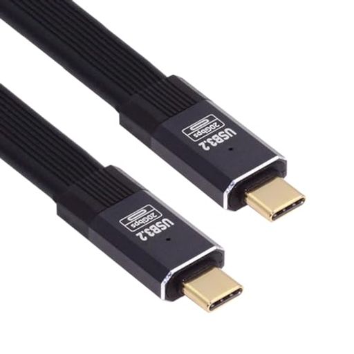 1) 幅広い互換性:このUSB4 Type-Cケーブルは、Mac Pro 2020、2019、2018、XPS、Chrome Book、その他のDP代替モード対応デバイスなど、ほとんどのUSB-Cデバイス (主にノートパソコン) に広く互換...