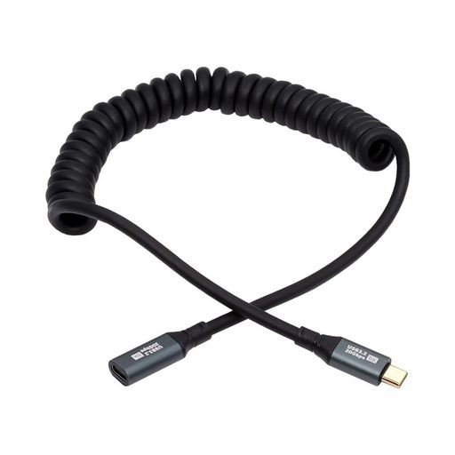 1) USB4.0 最大20Gbpsデータ転送速度:このUSB4ケーブルは、最大20Gbpsのデータ転送速度に達し、転送速度はThunderbolt3の2倍です。 2) コイル状のUSB-C USB4ケーブル:プロ仕様のリバースコイルで、よ...