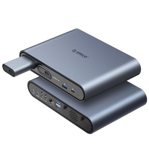 【2-in-1設計:USB-Cハブと16TBデュアルSSDケース】このハブは、10-in-1 USB-Cドッキングステーションと着脱式M.2 NVMe/SATA SSDケースを革新的に一体化。2230/2242/2260/2280サイズのS...