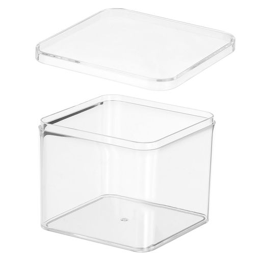 カラー:クリア;サイズ:8 x 8 x 6.7 cm / 3.15 x 3.15 x 2.64 インチ(縦 x 横 x 高さ);厚さ:0.15 cm / 0.06 インチ;梱包リスト:1個 x アクリルボックス 信頼性のあるアクリル製蓋付き...