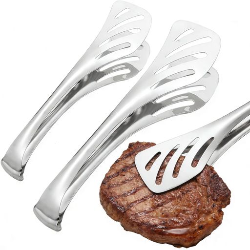 【ステンレス材質】 このトングは高品質のステンレス材質を採用し、優れた耐食性と耐変形能力を持っている。ステンレス材質は丈夫で長持ちするだけでなく、頻繁な使用や洗浄にも耐えられる。 【多様な料理ニーズ】 パスタや焼肉、ステーキを作るのにも、焼...