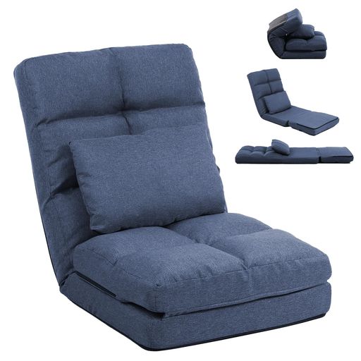 【人気座椅子の商品仕様】入座サイズ:幅約56x奥行約48(最長72cm)x高さ約69cm。フルフラットサイズ:幅約56x長さ約168x高さ10cm。座面厚さ10/20cm。収納サイズ:厚さは約33cmで重量は約5.9kg。商品構成:亜麻繊維...