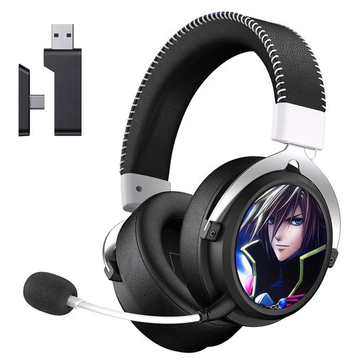 【4WAY接続&amp;幅広い互換性】Type-C/USB-A/Bluetooth/有線対応の4WAYゲーミングヘッドセット。ヘッドセット有線でもヘッドセット無線でも使用可能で、PS5ヘッドセットとしても最適。PC/Switch/XboxO...