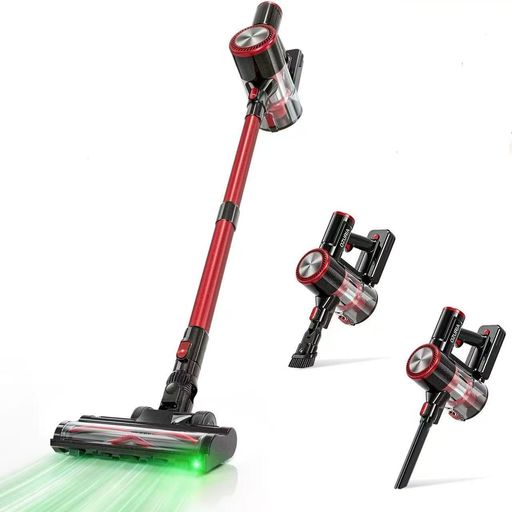 【360KPa圧倒的吸引力&amp;600Wブラシレスモーター搭載、減衰ゼロのパワー持続】業界トップクラスの600W真ブラシレスモーターを搭載し、従来モデルを大きく上回る360KPaの驚異的な吸引力を実現。バッテリー残量が減っても吸力が落ち...