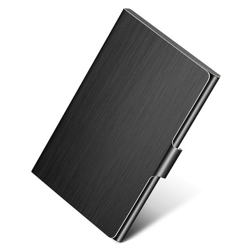 【商品詳細】名刺入れサイズ約長さ9.39cmx幅5.84cmx高さ0.76cm、重量60g、メイン素材ステンレス鋼、収納枚数約10〜20枚の名刺が収納可能です(カードの厚みによって差異があります)。ポケット・ハンドバッグ・お財布に容易く入れ...