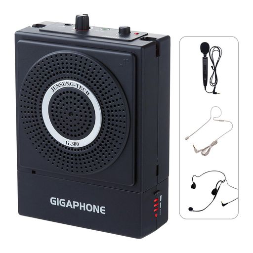 NEW RELEASE! Enhanced sound quality 40W portable voice amplifier from JunSungTech (JST) Easy to use GIGAPHONE G300’s 40W...
