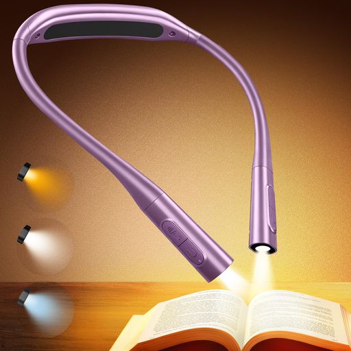 読書 読書に最適な照明環境を提供し、長時間の使用が可能 【人間工学に基づいた快適設計】首にぴったりフィットするスリムなネックカーブ(厚み:2.5cm右向き矢印1.7cm)で、軽量わずか124g(4.37oz)とほとんど重さを感じません。高品...