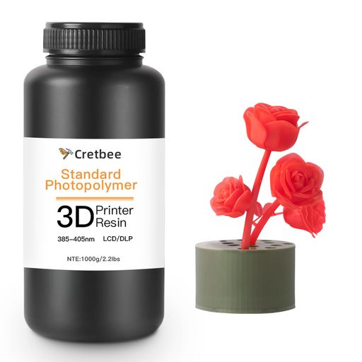 高速硬化3Dプリンター樹脂:CRETBEE フォトポリマー樹脂は、レジンプリンター(或いは樹脂硬化機)から395-405NMのUV光を吸収すると高速硬化し、ほとんどの2K/4K/8Kレジン3Dプリンター(LCD/DLP/SLA)に適用します...