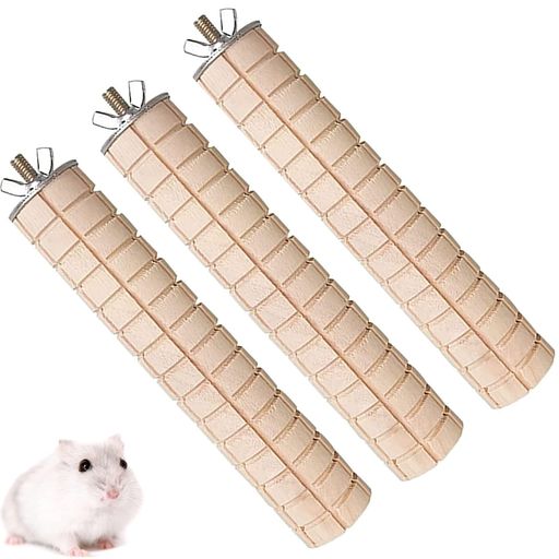 アウトドア ✔【セット内容】オウム止まり木トウモロコシ型かじり木3点セット。 ✔【取付簡単】金属製のネジが完全に揃え、工具不要で、先端のボルトを緩め、普段使っている鳥かごの金網部分に挟んで固定するだけです。簡単に設置でとまり木の安定を提供し...