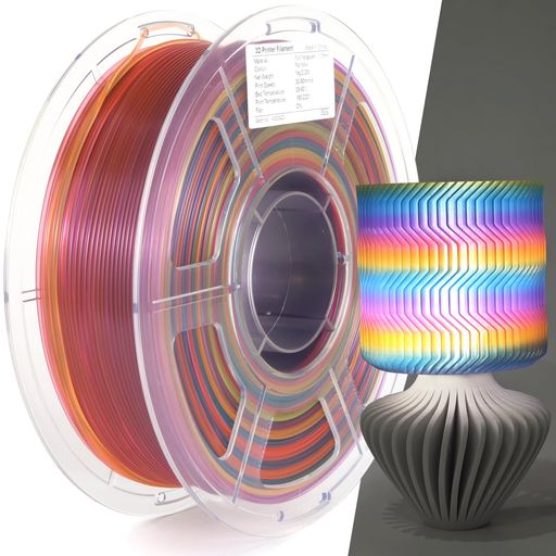 【PLAフィラメント透明】-ISANGHUの透明PLAフィラメントはトウモロコシ製で、高純度、低収縮、優れた層結合を備えています。3Dプリンターフィラメントは信頼性が高く、用途が広く、目詰まりせず、気泡が入らないため、3Dプリンターで毎回高...