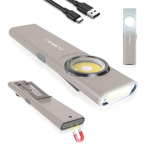 🥰【デュアル光源】フロントライトとトップライトの両方を搭載。最大出力470ルーメン。メインライト5モード+トップライト3モードで、様々な明るさのニーズに対応。メモリー機能により、懐中電灯が最後に消灯したモードと明るさに入るこ...