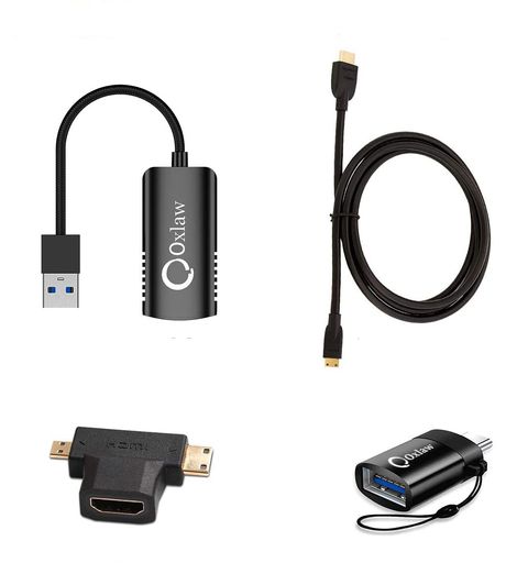 高解像度ビデオ キャプチャ: 最大入力解像度 3840x2160 30Hz をサポート、出力最大解像度 1920x1080 60Hz 画面共有とミーティング: HDMI ポート経由でタブレットまたはラップトップを接続することで、ソフトウェア...
