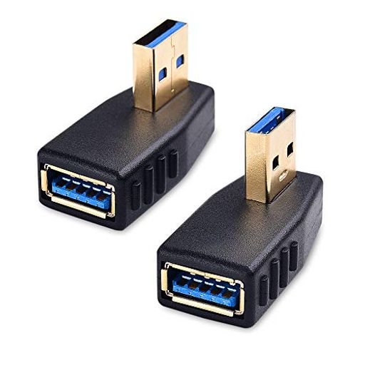 【接続の方向を変えられる便利なL字型】L字型USB アダプタは方向を90度変え、狭い場所でも簡単に接続でき、省スペース化に役立ちます。 【異なる向きの2個セット】左向き&amp;右向き対応できるUSB L字アダプタは3.6x1.7x1.1c...