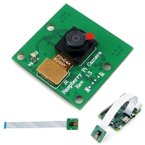 Raspberry PiモデルAまたはB、B +、モデル2、Raspberry Pi3用の高解像度ビデオカメラ OV56475MPカメラOV5647カメラRaspberryPiカメラ 固定焦点レンズにOmnivisionOV5647センサー...