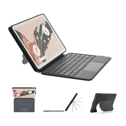📘【互換性】- Google Pixel Tablet 11インチ(2023)に対応可能。 Google Pixel Slate 12.3インチには対応していません 🧲取り外し可能な磁気式キーボードです。届い...