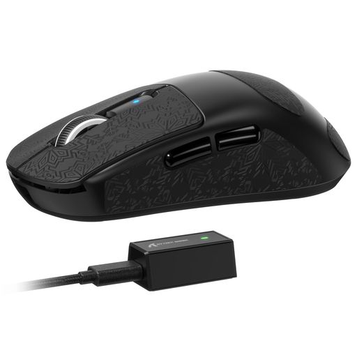 【PixArt PAW3950MAXゲーミングセンサー】PixArtの最新センサーPAW3950を搭載し、750IPSの速度、50gの加速度、42,000のプログラム可能なDPI、8000hz/1msのポーリングレートを実現し、ペースの速い...