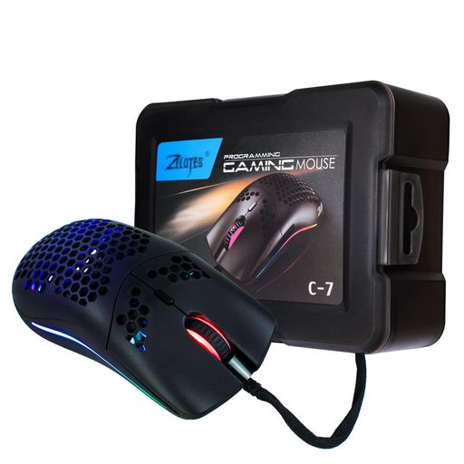 優れたプログラム可能なボタン:XuanGui C7ゲーミングマウスは、マクロプログラミング機能を備えたゲーム愛好家向けに最適化および設計された特別な機器です。 正確な位置決め、快適な操作、高い信頼性、楽しい操作。 ゲーム愛好家に最適です。 ...