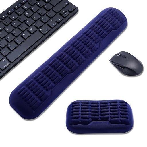 【エルゴノミック3.0アップグレード – 波形カーブサポートで二重の快適さ】 淳一屋のキーボード(コンパクトサイズ対応)&amp;マウスリストレストセットは、革新的なエルゴノミック3.0デザインを採用し、手首の自然なカーブにぴったりフィット...