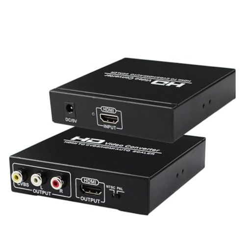 【多機能サポート】HDMI AVコンポジット変換は簡単に変換でき、Blu-Ray、HD-DVD、DVD プレヤー、HDTV ボックス、HD レコーダー、PS3、PS4、Xbox360、などHDMI出力端子がある機器にに使われます。入力端子:...