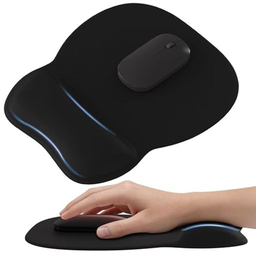 【人間工学に基づいた快適なリストレスト】:手首の自然なカーブにフィットする一体型リストレストを採用。内部には柔らかいシリコーンゲルを充填し、圧力を分散させることで、長時間のPC作業やゲーミングにおける手首の負担を軽減し、快適な使用感を実現し...