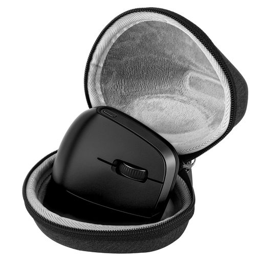 レイザー Razer Pro Click V2 垂直マウスのために設計されており、柔らかい布張りのインナーが付きで、マウスに最大限な保護を提供します。 ハードシェルを備え、押しつぶし、衝撃、落下からマウスを守ります。 マウス収納バッグの外寸...