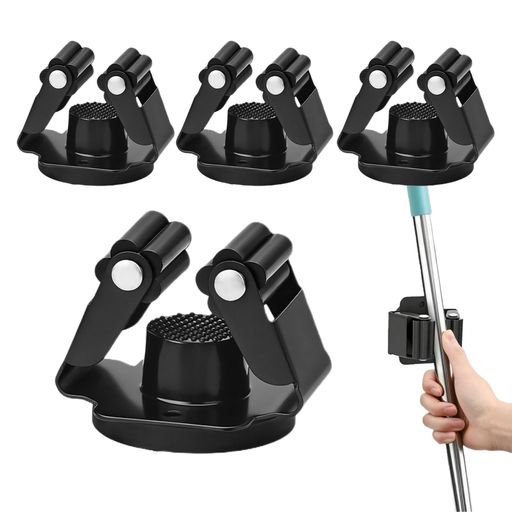 ✅【可動式モップハンガー、使いやすい】長柄工具収納用マグネットモップホルダーです。お好みに応じて位置を自由に移動可能。工具の保管場所を変更したり、空間レイアウトを整理する際は、モップハンガーを軽く外し、新しい金属面に吸着させるだけ。さまざま...