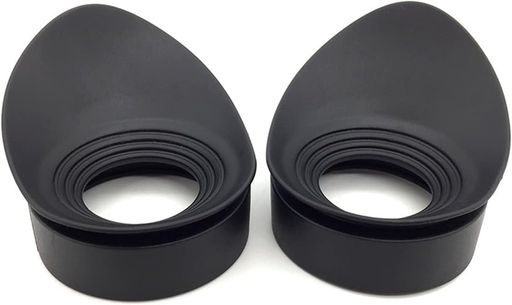 内径40mm/1.57インチ、39mm-42mm/1.5インチ-1.65インチの接眼レンズに対応 このアイピースカバーの高さは17mmです、アイレリーフ(瞳孔間距離とレンズ間の距離)が長い場合には使用できません 顕微鏡用ゴム製アイピースフー...