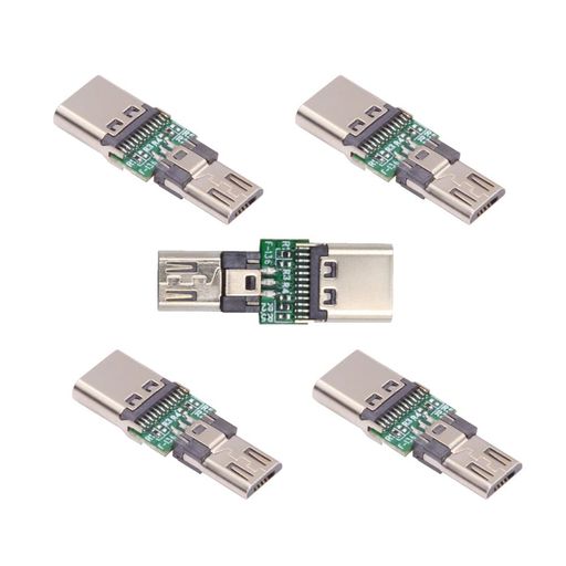 パッケージには 5 個のアダプタが含まれています。このアダプタを使用すると、Micro-USB 接続のデバイス (例: Disk Phone) を空いている USB-C ポートに接続できます。 シームレスなプラグ アンド プレイ機能を活用し...