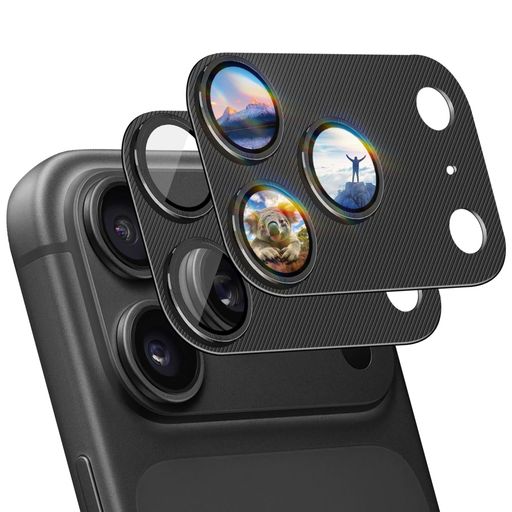 【3代目進化版・一体化デザイン】】対応 iPhone 17 Pro Max カメラ保護カバー。ご注意: ご購入前にお使いの携帯電話のモデルをご確認ください。弊社のレンズカバーは最高硬度9Hの強化ガラスとアルミ合金を採用し、一体化構造設計によ...