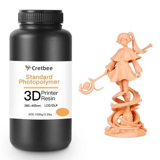 高速硬化3Dプリンター樹脂:CRETBEE フォトポリマー樹脂は、レジンプリンター(或いは樹脂硬化機)から395-405NMのUV光を吸収すると高速硬化し、ほとんどの2K/4K/8Kレジン3Dプリンター(LCD/DLP/SLA)に適用します...